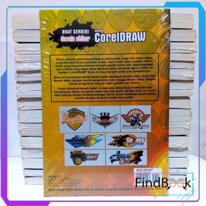 Jual Buku Informatika - Buat Sendiri Desain Stiker Dengan Coreldraw Di ...