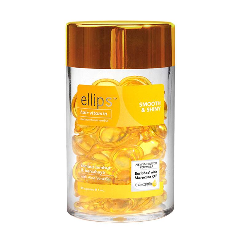 Jual Ellips Vr Smooth Shiny Jar New Hair Vitamin [50 Capsules/ 1 mL ...