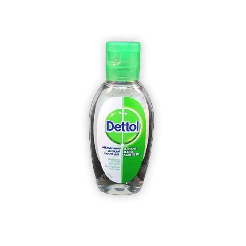 Jual DETTOL INSTANT HAND SANITIZER ORIGINAL 50 ML BOTOL di Seller ...