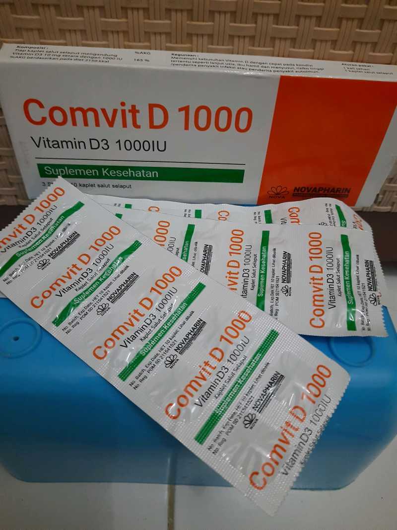 Jual comvit D 1000 IU ECER di Seller Dilicioustore - Jelambar, Kota ...