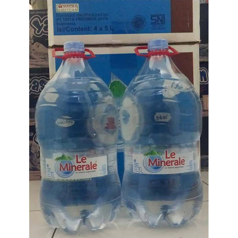 Jual Le Minerale Baby Galon (Isi + Galon) 5L di Seller Smart_your ...