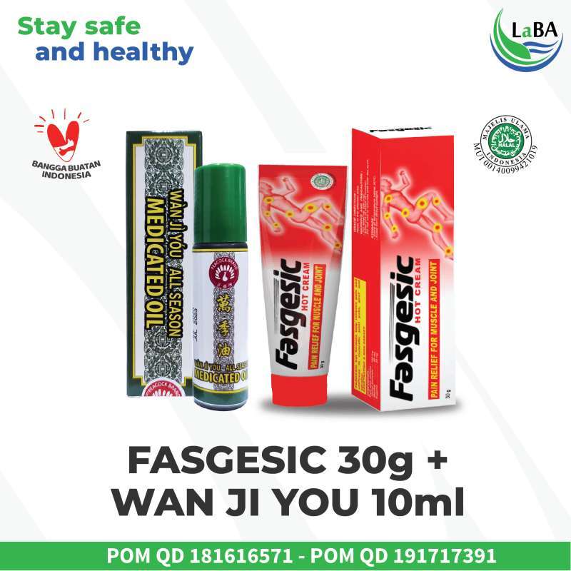 Jual Minyak Angin Hitam // Wan Ji You Medicated Oil 10 ml + Krim Pereda ...