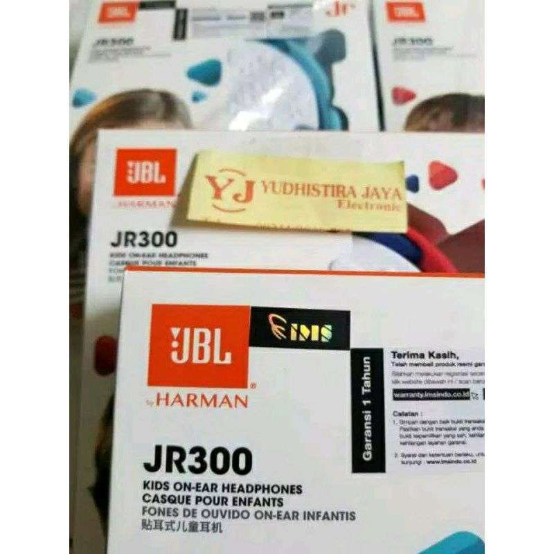 Promo Jbl Jr 300 Headphone Grs Resmi Original Diskon 70% Di Seller Yuka ...