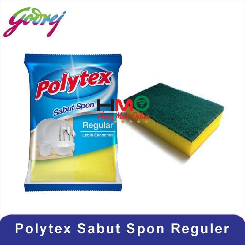 Jual Polytex Sabut Spon Regular Spons Sponge Cuci Piring Spon Cuci ...