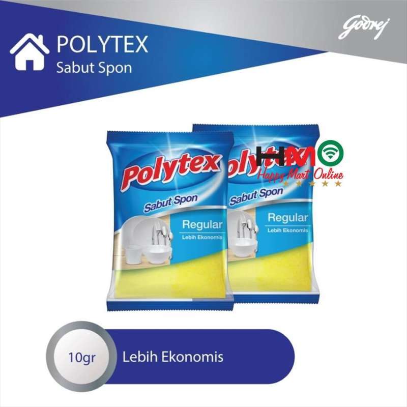 Jual Polytex Sabut Spon Regular Spons Sponge Cuci Piring Spon Cuci ...