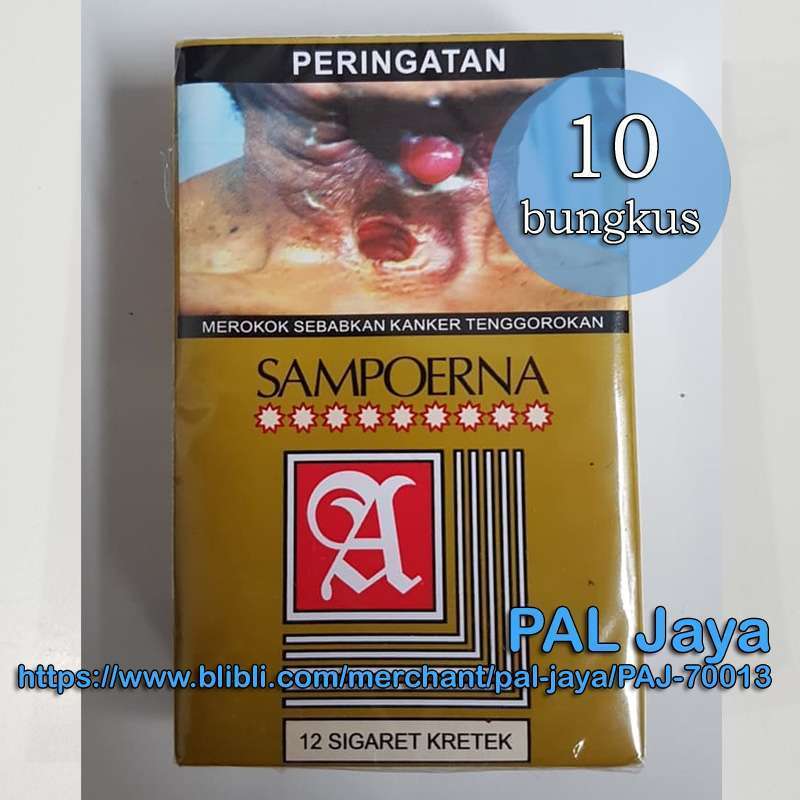 Jual Rokok Sampoerna Kretek 12 Batang [1 Slop / 10 Bungkus] Di Seller ...