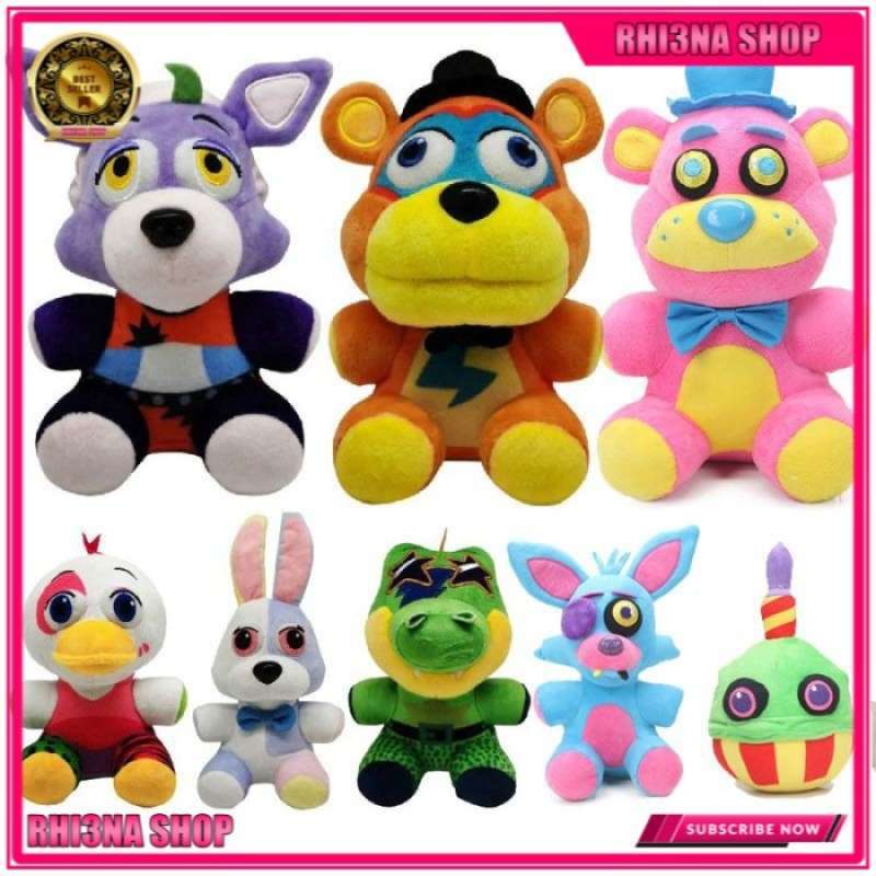 Promo R.S Game FNAF Five Nights At Freddy's Security Breach Plush Toy ...
