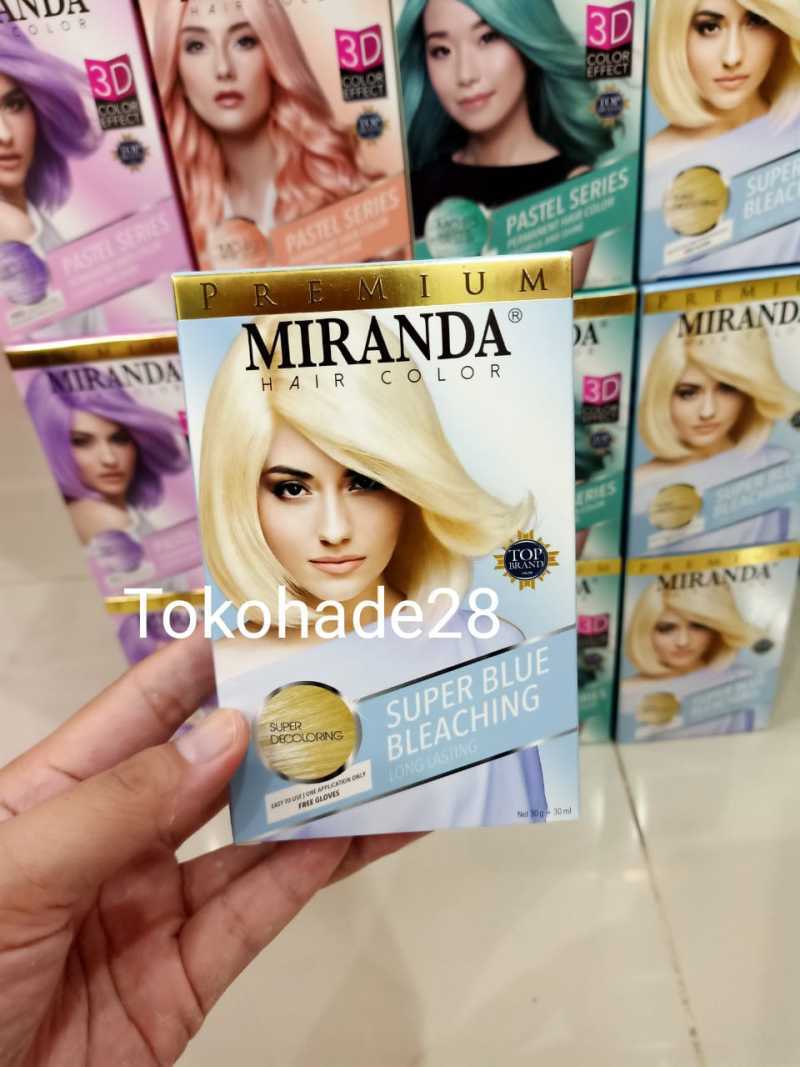Promo MIRANDA PASTEL SERIES COLOR NEW - - Blue Bleaching Diskon 28% di ...