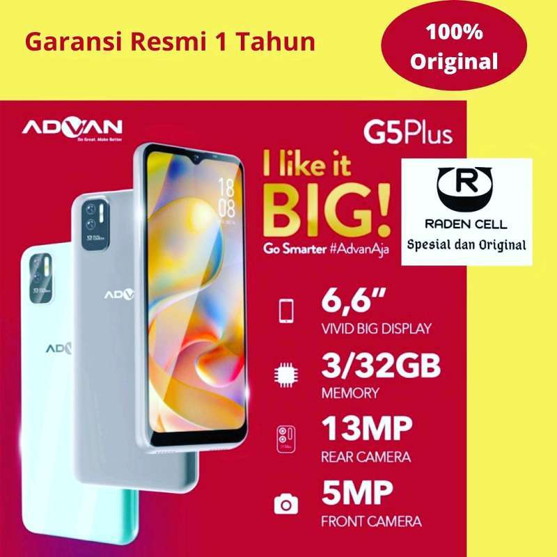 Jual Hp Advan G5 4 32 Spesifikasi Original, Murah & Diskon Harga Mei ...