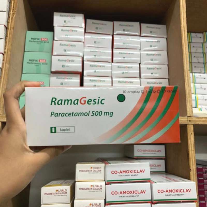 Jual Ramagesic Paracetamol 500mg di Seller Estoria shop - Tugu Utara ...