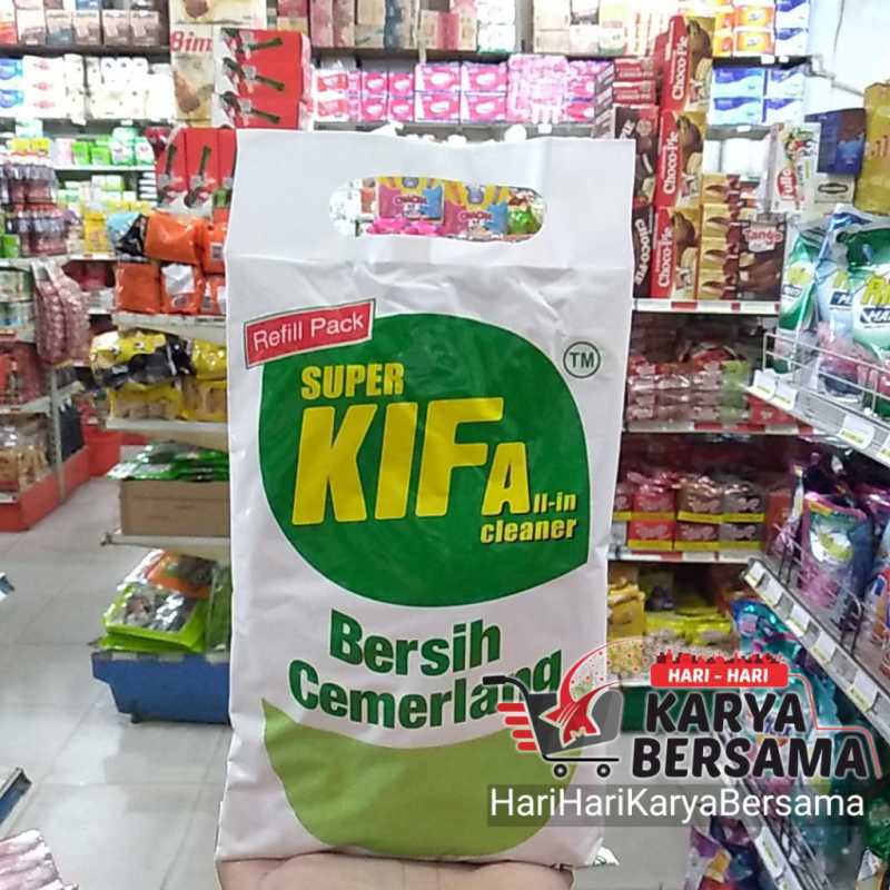 Jual BUBUK PEMBERSIH DAPUR SUPER KIFA ALL IN ONE REFILL PACK 650GR di ...