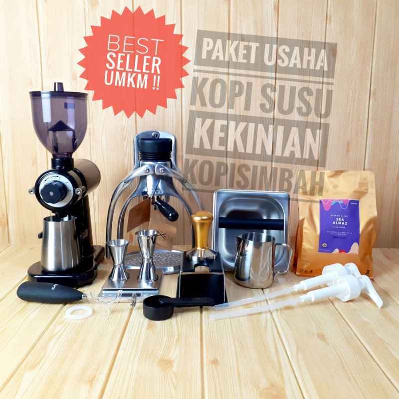 Jual Paket Usaha Alat Kopi Susu Kekinian Manual Espresso Maker ... Jual Paket Usaha Alat Kopi Susu Kekinian Manual Espresso Maker ...