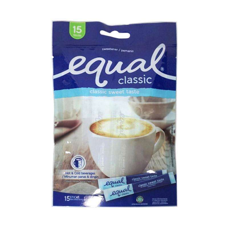 Jual Equal Classic Sachet isi 15 di Seller CV Apotik Age Farma Official ...
