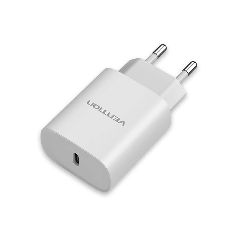 Jual Vention Usb-c Head Charger 20w Type-c Pd Power Delivery Fast ...