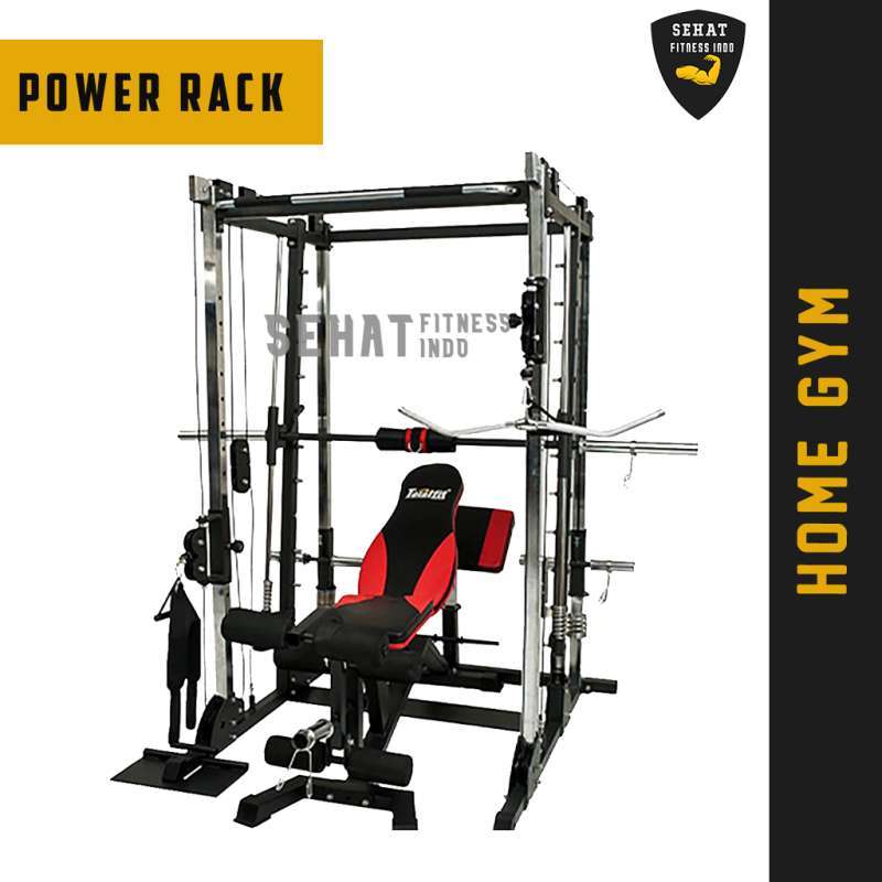 Jual Home Gym Power Rack Smith Machine Multifunction - Alat Fitness di ...