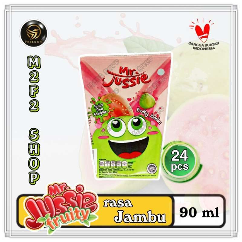 Promo ABC Mr Jussie Fruity Guava | Jambu Klutuk Merah - 90 ml (Kemasan ...