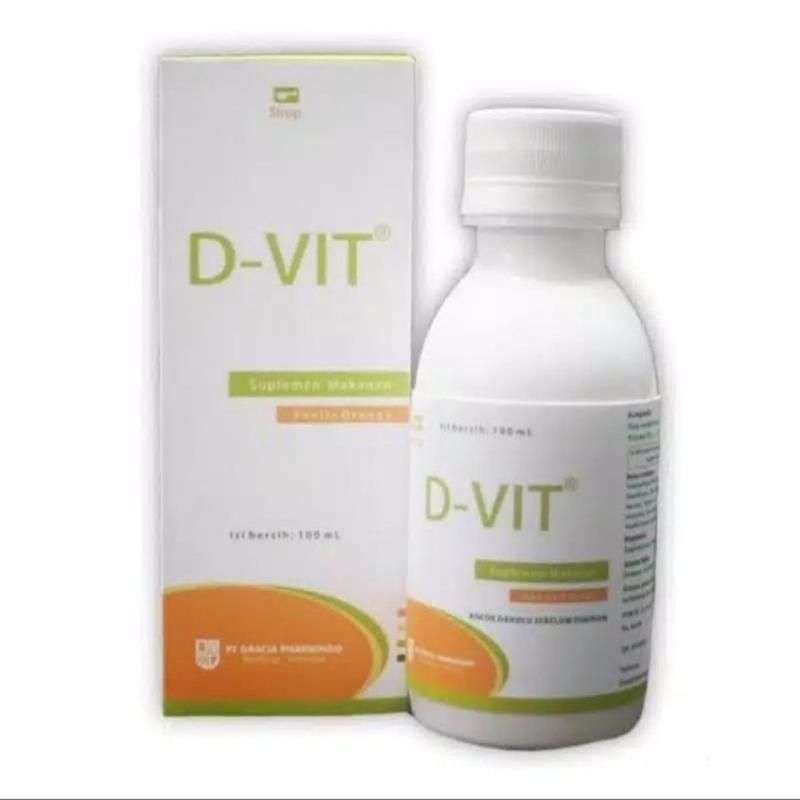 Jual Original DVit sirup 100ml - Vitamin d D-Vit D Vit di Seller Farma ...