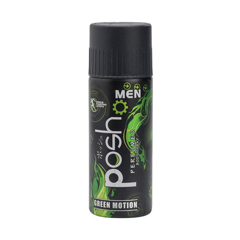 Jual Posh Men Green Motion Body Spray [150 Ml/ Botol] Di Seller Toko ...