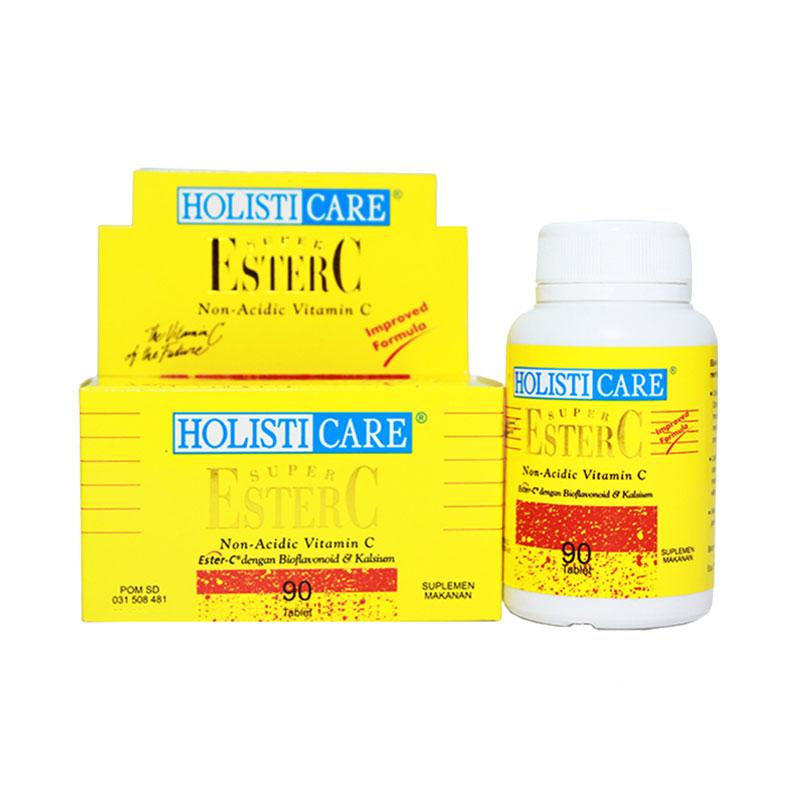 Jual Holisticare Super Ester-c Family Multivitamin & Suplemen [90 ...