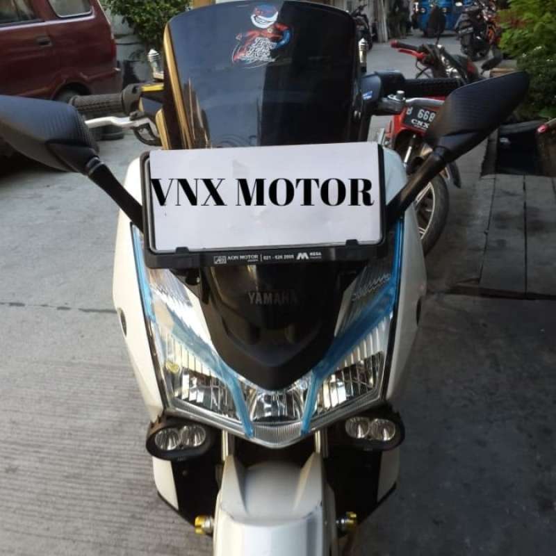 Jual Spion R25 Carbon Nemo Plus Breket Windshield Yamaha Lexi Dan Nmax ...