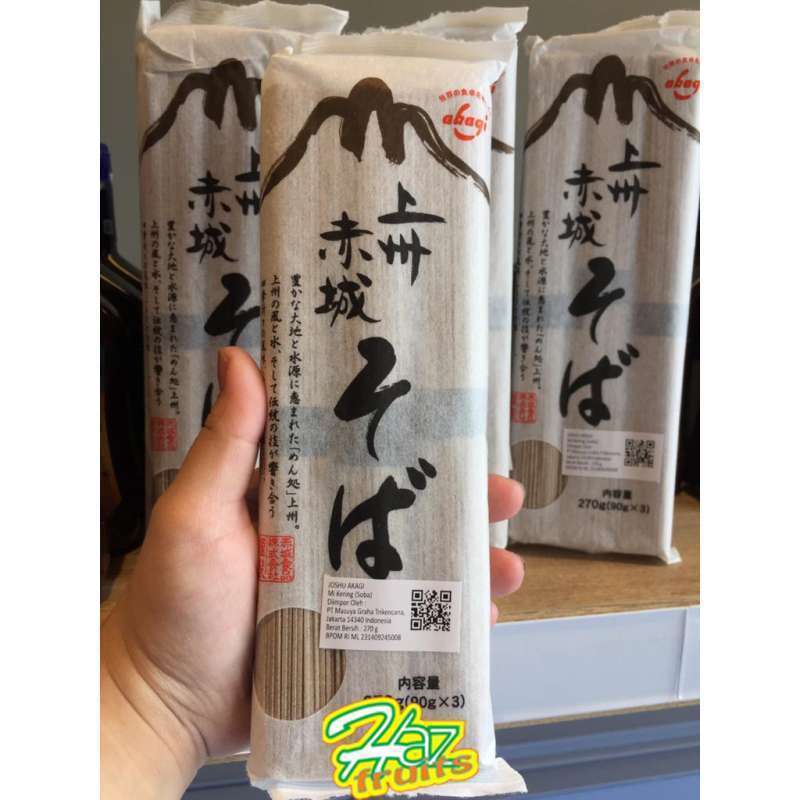 Jual Joshu Akagi Shokuhin Soba Mi Kering 270g di Seller Hazfood ...