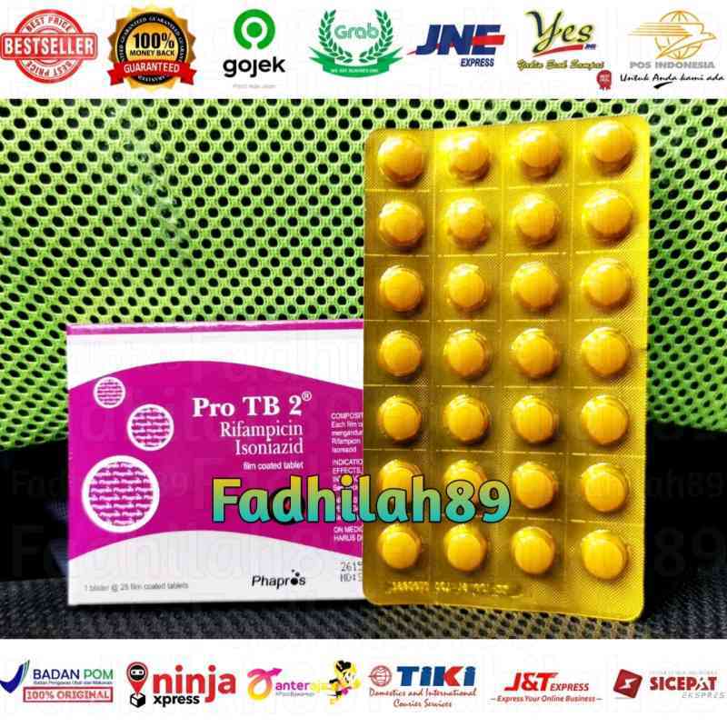 Promo PRO TB 2 ORIGINAL 28 TABLETS - OBAT TBC TUBERKULOSIS Diskon 25% ...