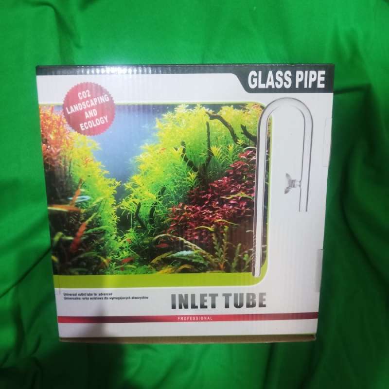 Jual aquascape CO2 GLASS PIPE INLET OUTLET TUBE 13 MM lily pipe ...