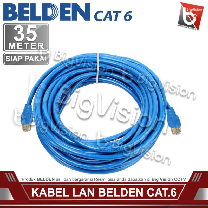Daftar Harga Kabel Lan Belden Cat 6 Biru 🔥 Original & Spesifikasi ...