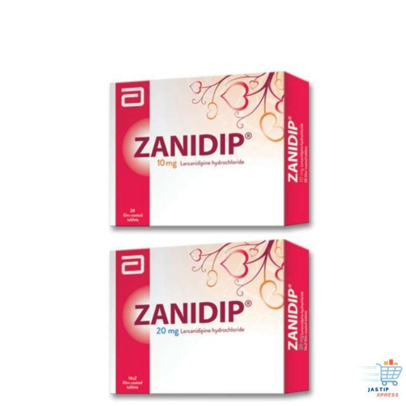 Jual ZANIDIP 10mg - 20mg 28 Tablets, Warna 20mg di Seller JastipXpress ...