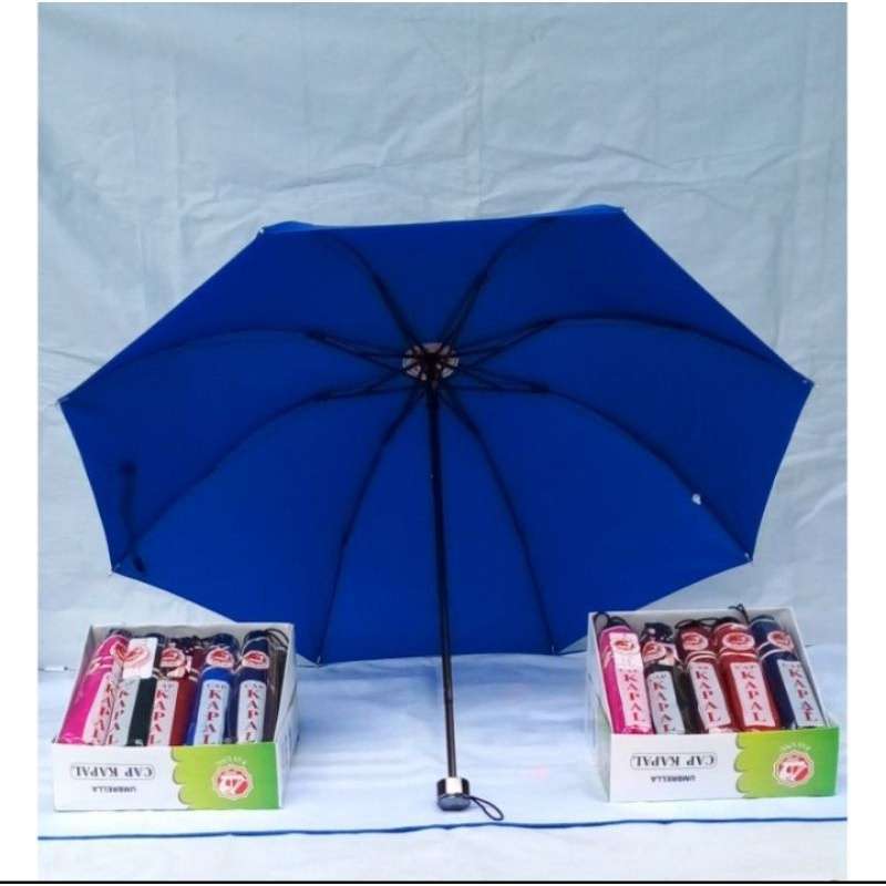 Jual Payung lipat 3 Dimensi Magic Kapal Cap Kapal/Payung Hujan dengan ...