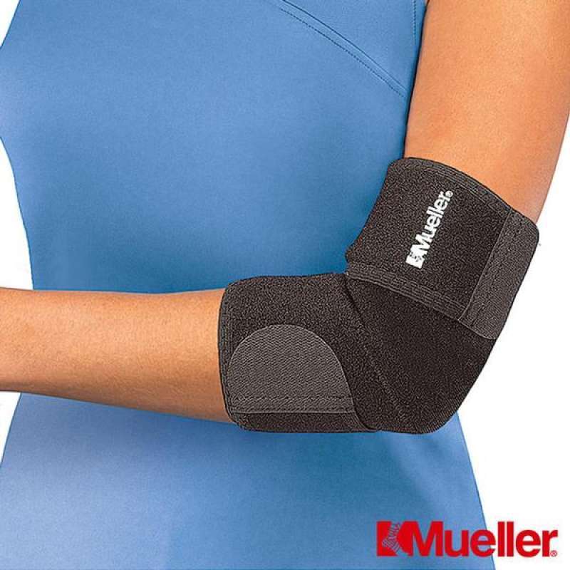 Jual [TAITRA] MUELLER Neoprene Adjustable Elbow Support - Black di ...