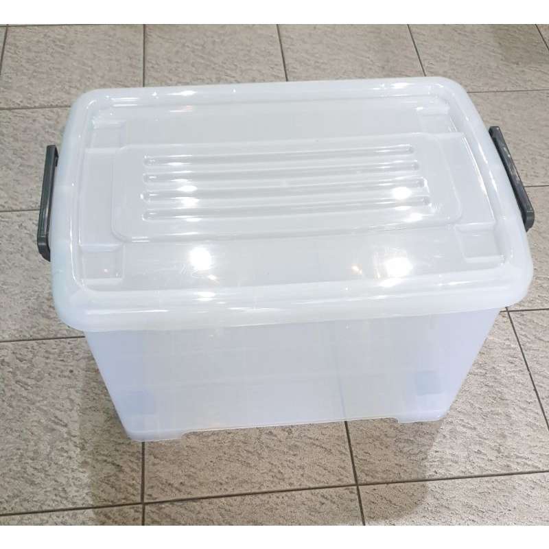 Jual Box Container Multiclub 45 Liter Bening Transparan Sky CB 45 Mirip ...