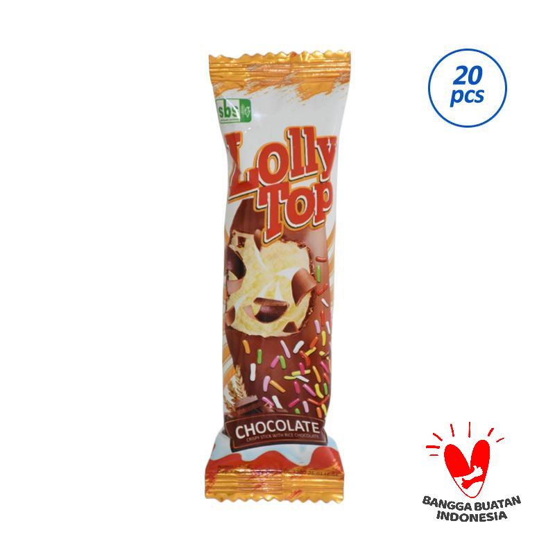 Jual Lolly Top Makanan Kering [300g/ Pack/ 20 Pcs] di Seller SNACK ...