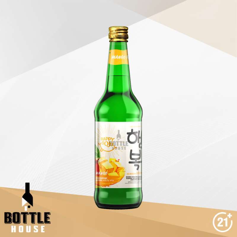 Jual Happy Soju Mango (rasa Mangga) 360ml di Seller Bottle House Store ...
