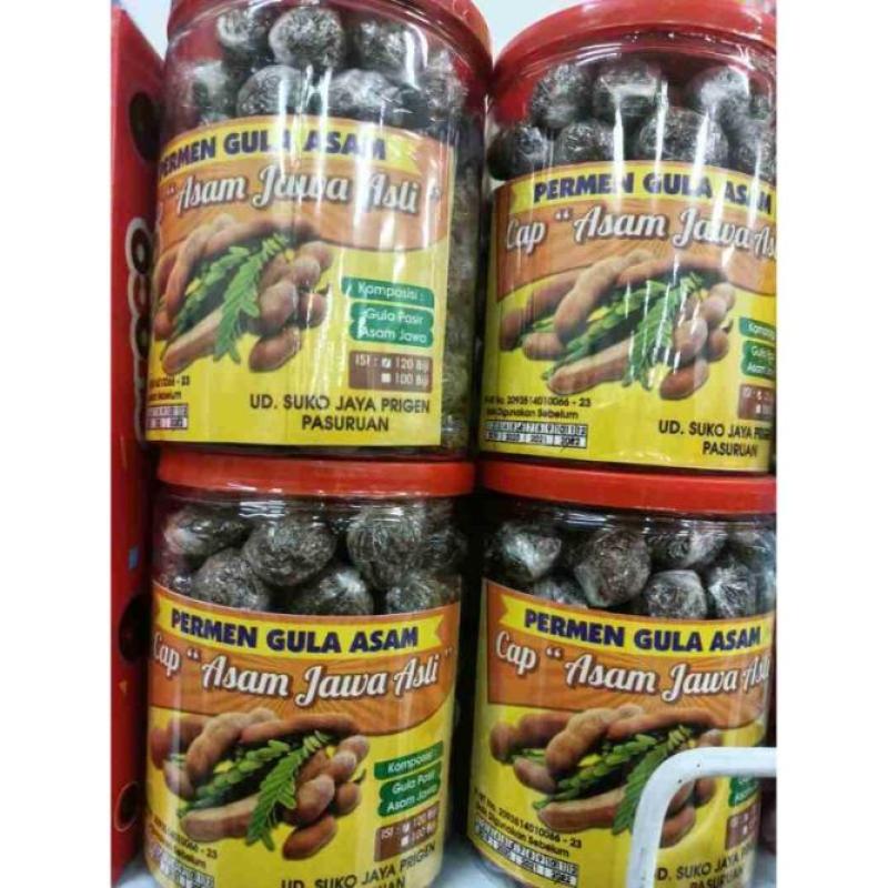 Promo Permen Gula Asem Jawa Asli Permen Asem Jadul Isi 120butir Diskon ...