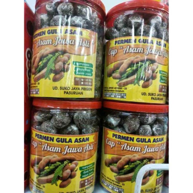 Promo Permen Gula Asem Jawa Asli Permen Asem Jadul Isi 120butir Diskon ...
