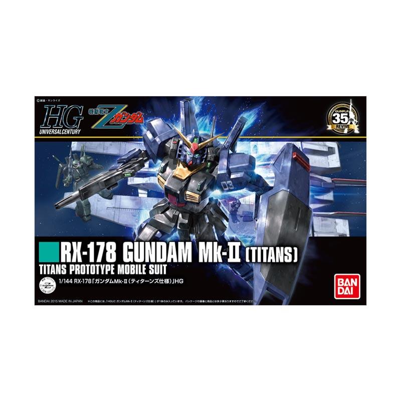 Jual Bandai 01312 0472959 Gunpla Gundam HGUC 194 RX-178 MK-II Titan ...