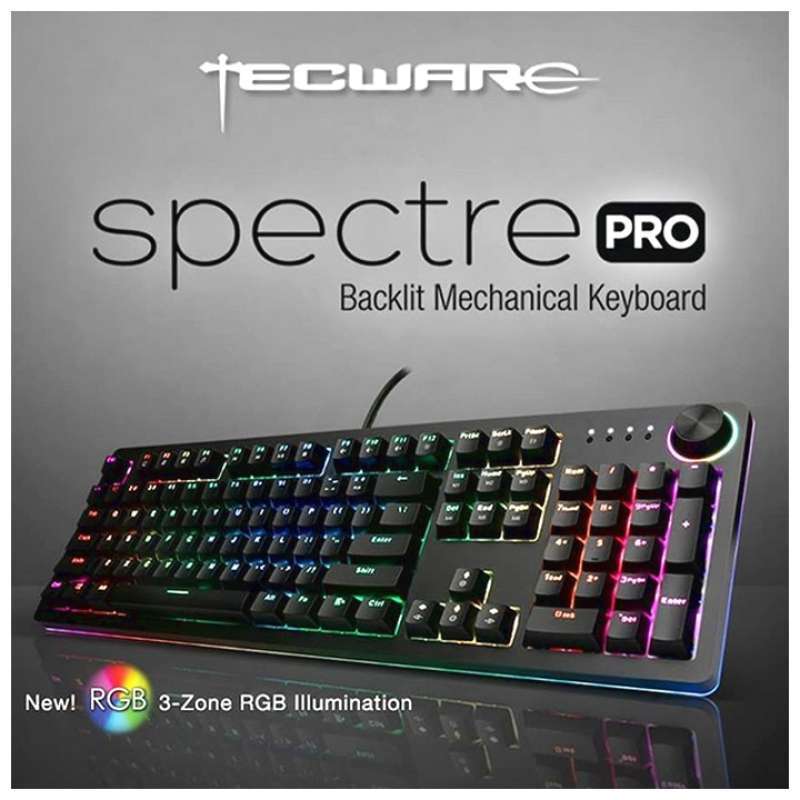 Jual Jual Tecware Phantom Spectre Pro Gaming Keyboard Outemu, Rgb ...