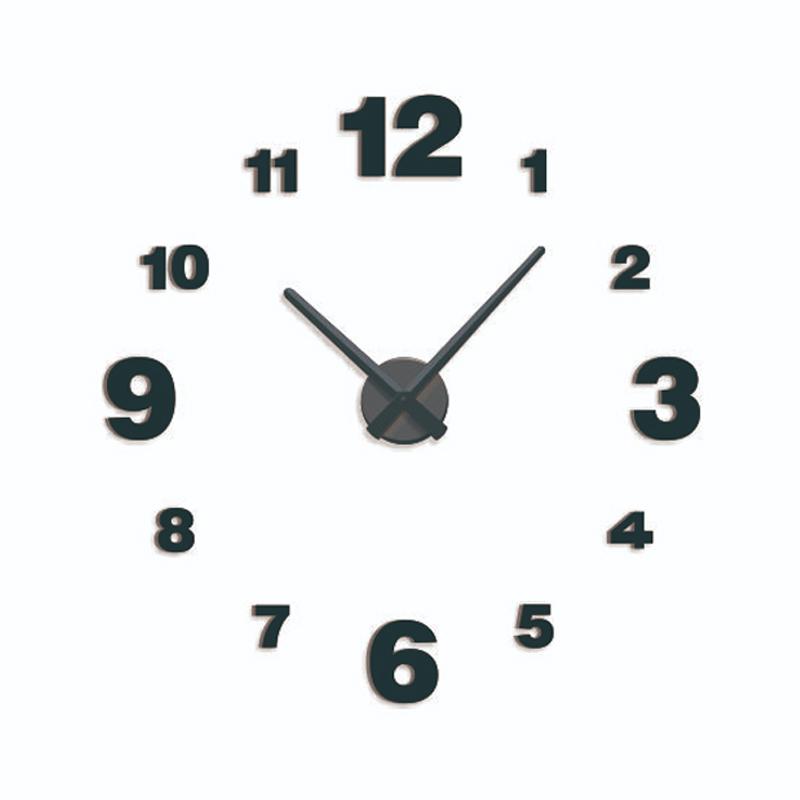 Promo The Everest Project Model Bold Number Jam Dinding Besar - #01 ...