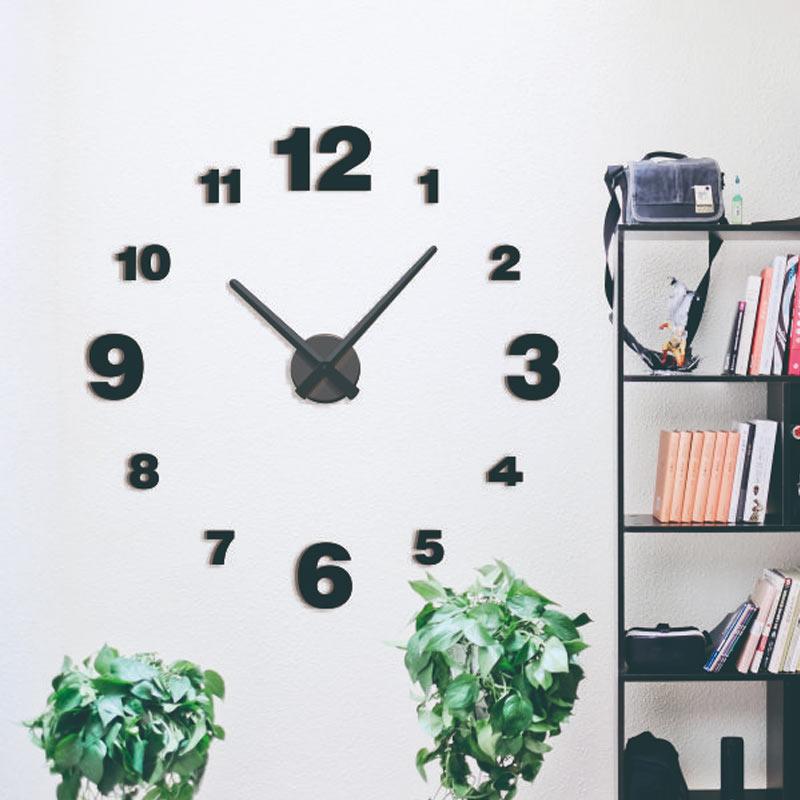 Promo The Everest Project Model Bold Number Jam Dinding Besar Diskon 13 ...