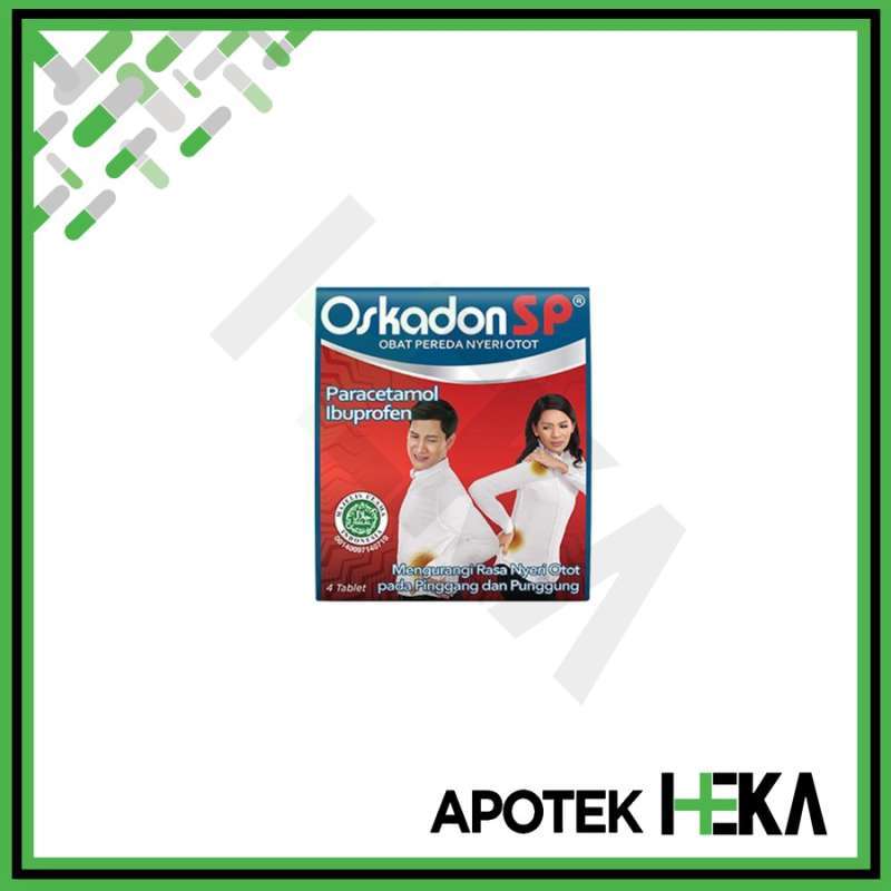 Jual Oskadon SP Tablet Obat Pereda Nyeri Otot Strip isi 4 Tablet di ...