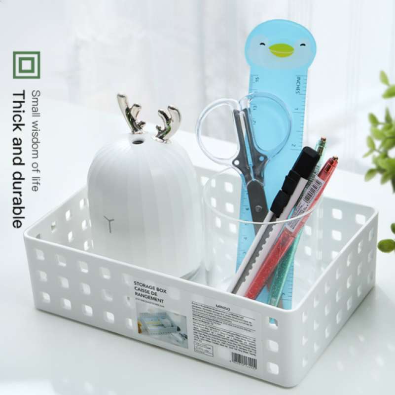 Jual MINISO official Rak Penyimpanan Kotak Multifungsi Table Organizer ...