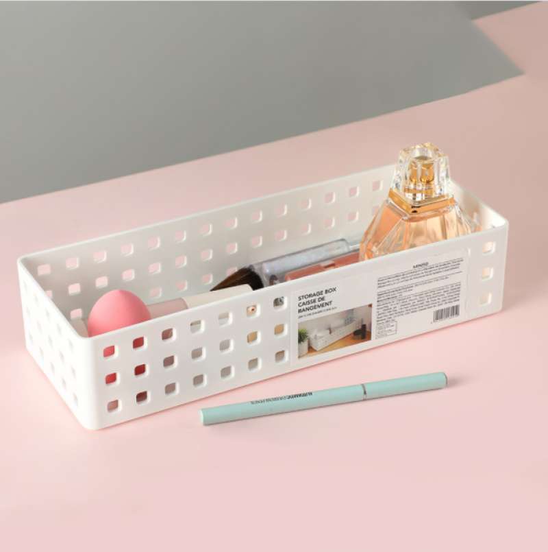 Jual MINISO official Rak Penyimpanan Kotak Multifungsi Table Organizer ...