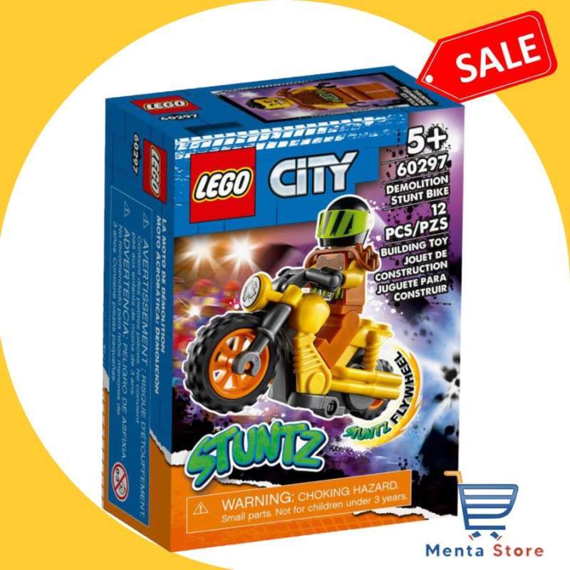 Promo LEGO City 60297 Demolition Stunt Bike Kids Action Digital ...