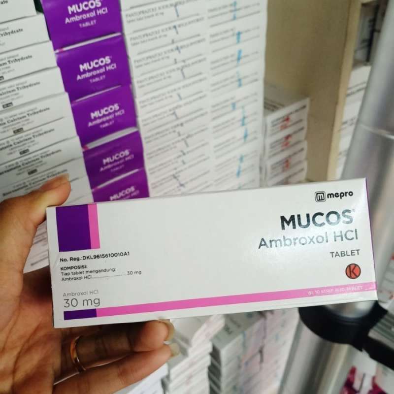 Promo Original produk Mucos tablet-box - azam medika Diskon 4% di ...