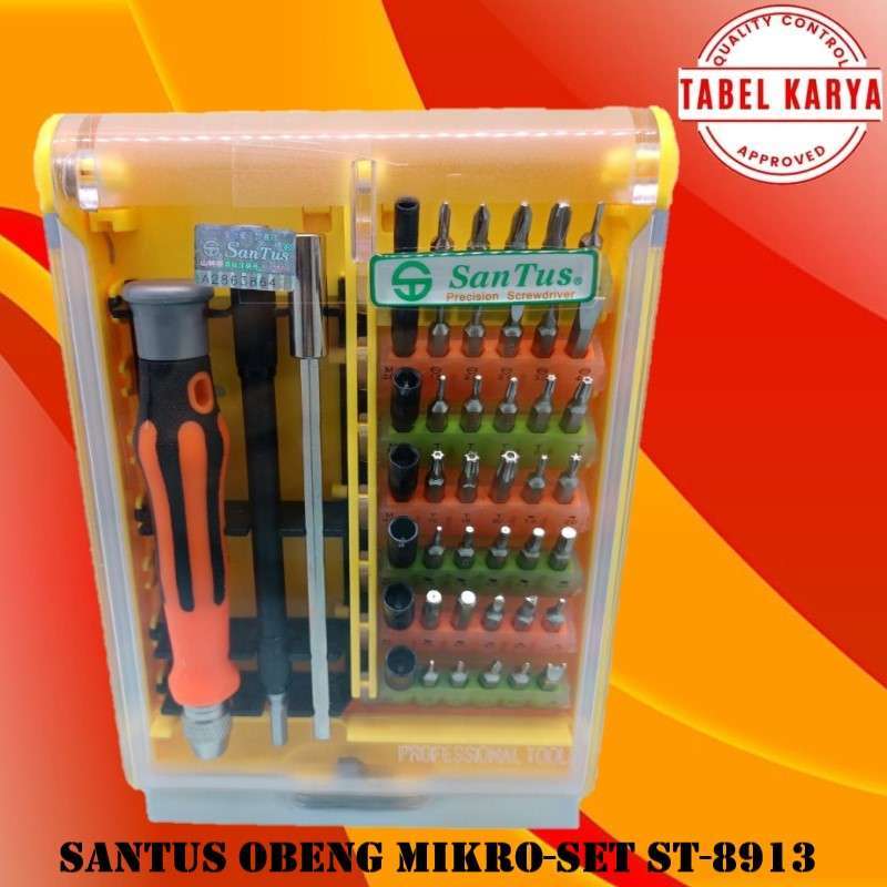 Harga Obeng Set Santus 💯 Terbaru, Spesifikasi, & Kredit Oktober 2025