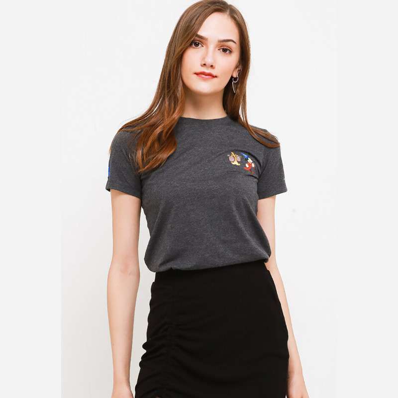 Jual Giordano Disney Fantasia Mickey Print Tee Wanita di Seller ...