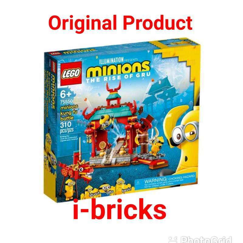Jual Lego Minions 75550 Kung Fu Battle di Seller I-Bricks Official ...
