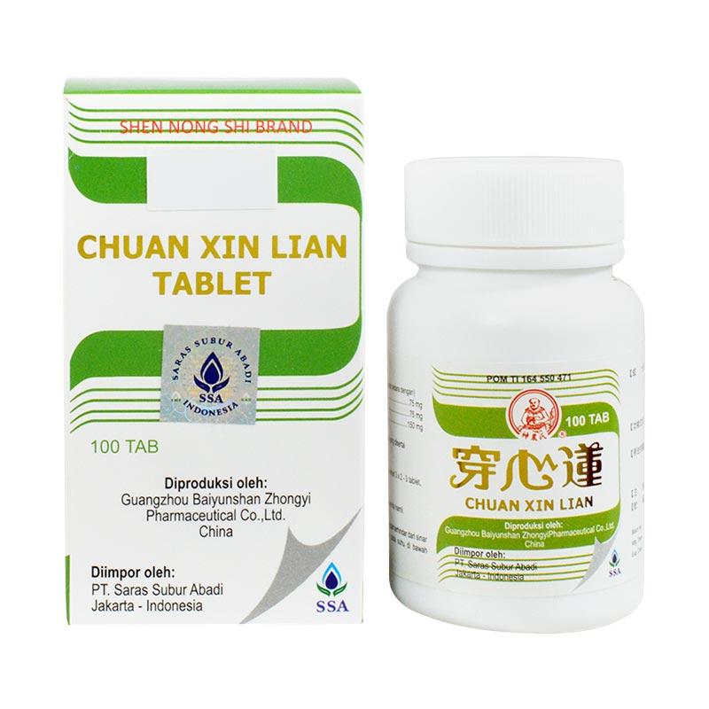Jual Saras Subur Abadi Chuan Xin Lian Tablet Anti Peradangan di Seller ...