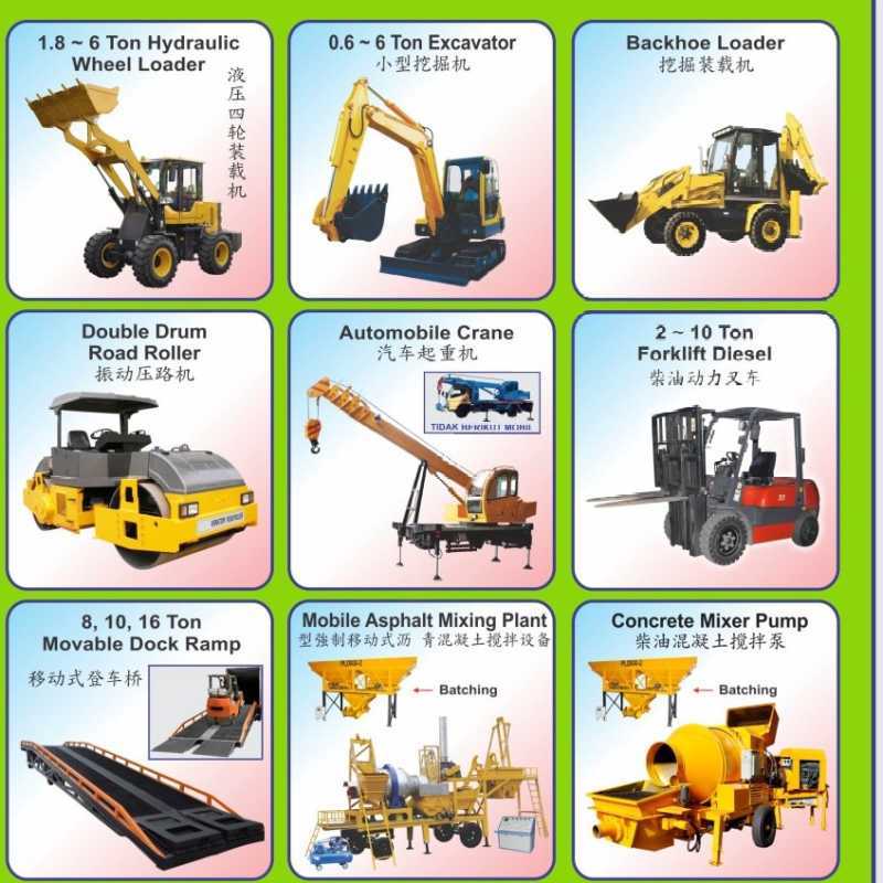 Jual Forklift 7 Ton 3 M Auto Transmission Diesel Engine Isuzu 82.4 Kw ...